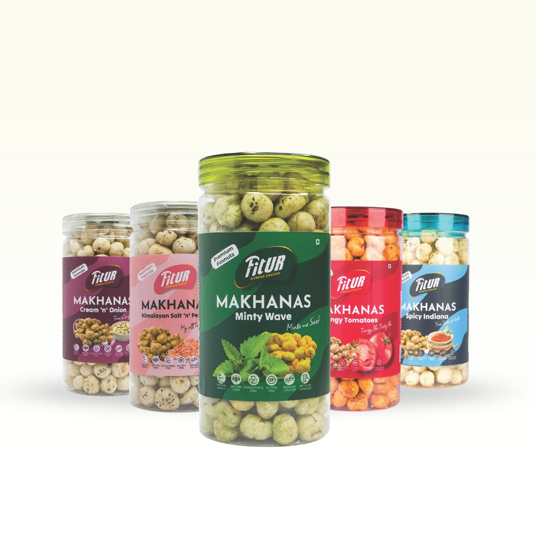 Buy Online Combo Of 5 Makhana Boxes | Super Healthy Snacks – Fitur